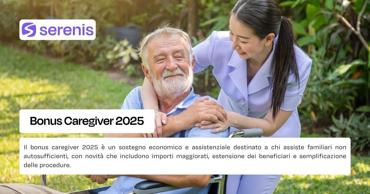 Bonus Caregiver 2025: cos’è, chi ne ha diritto a richiederlo