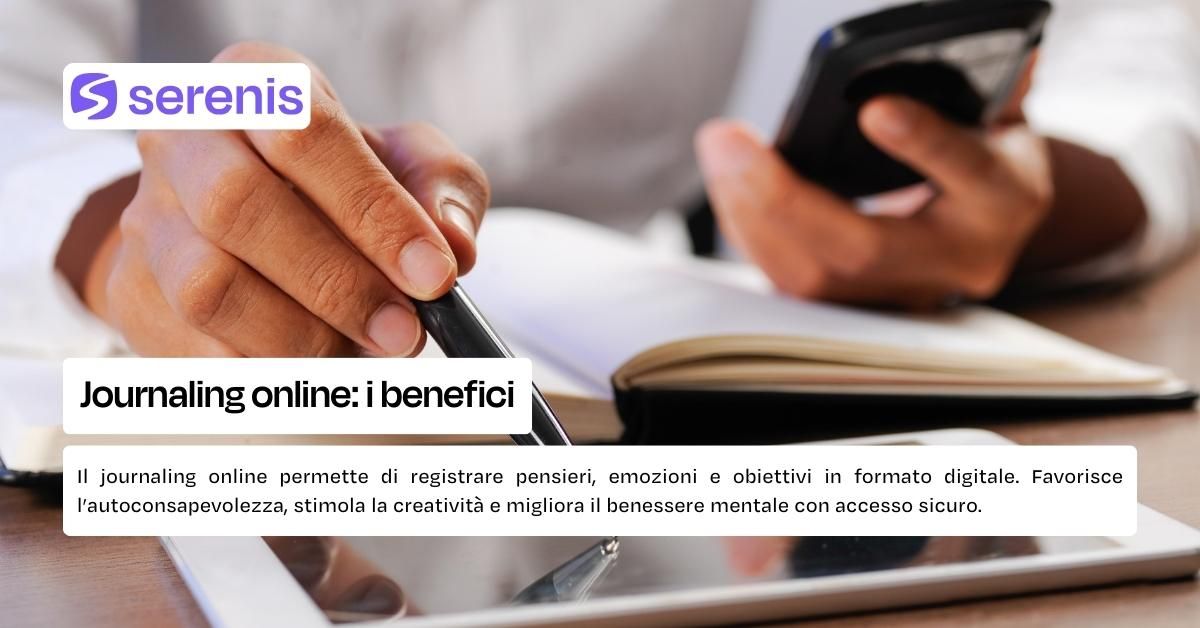 Guida al journaling online: il diario digitale | Serenis
