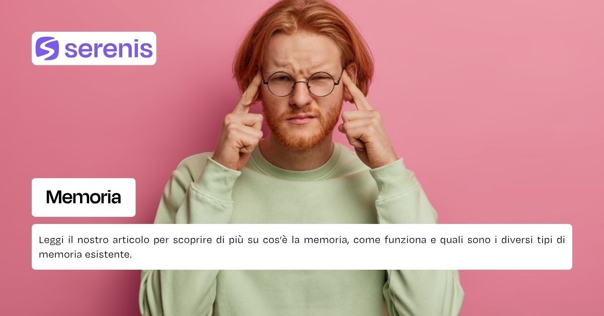 Memoria: come funziona e tipologie
